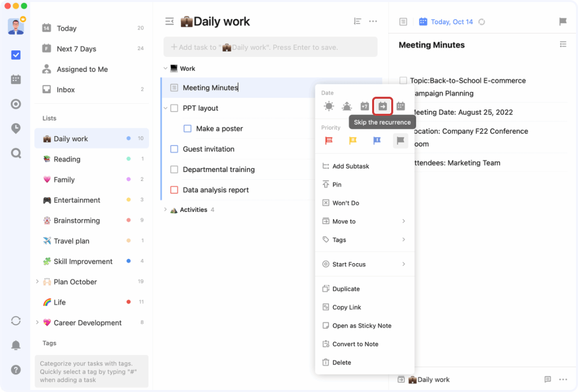 How to turn on the Countdown Mode?