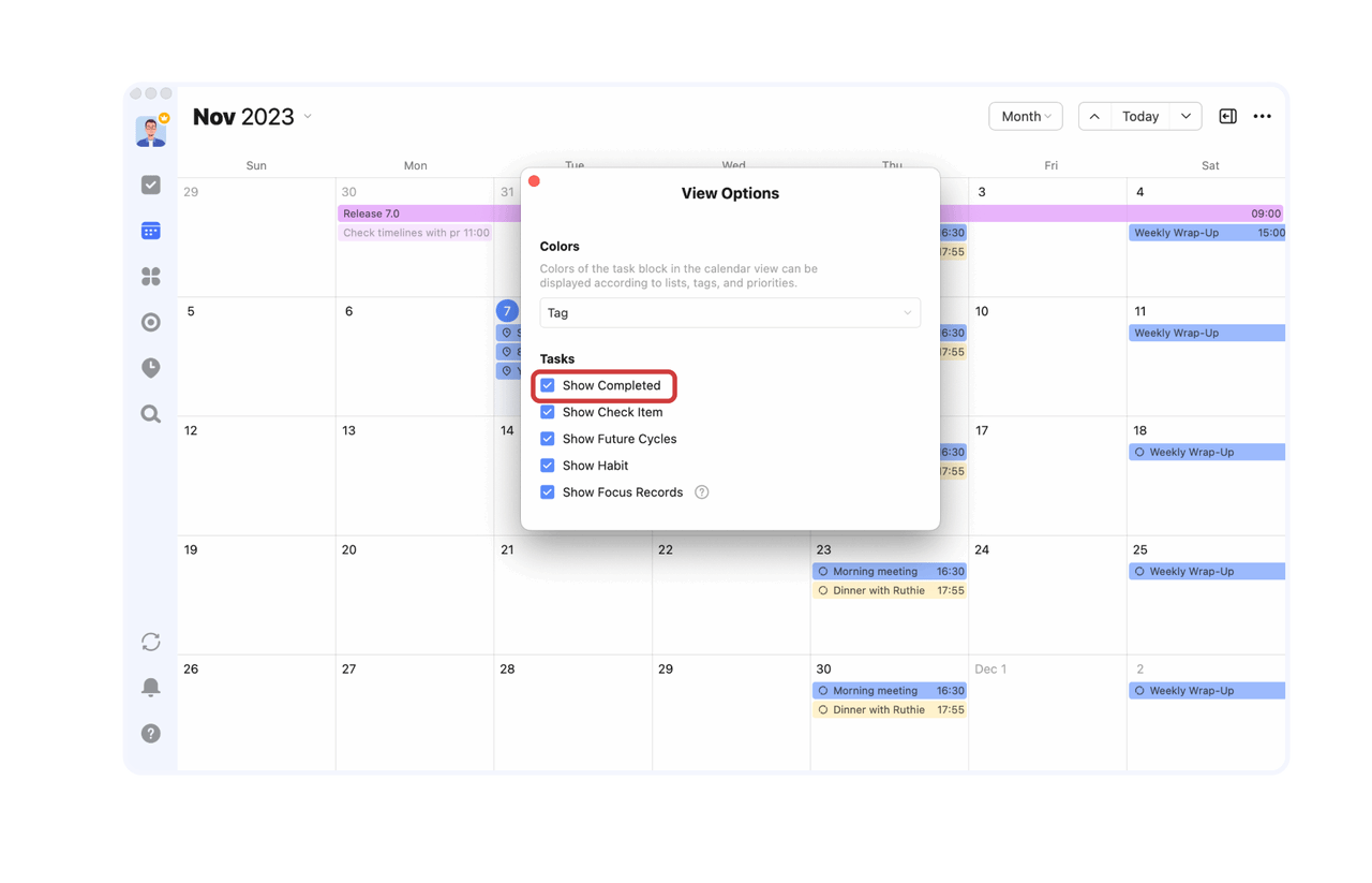Looking back on last month and ahead to next month, we support quickly ...