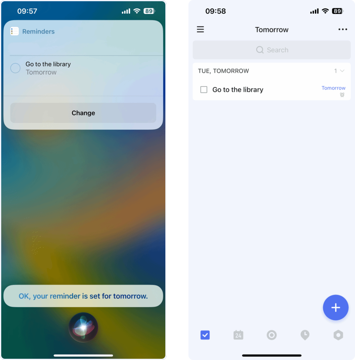 Once enabled, TickTick will automatically import tasks from the "Reminders" default list every ...