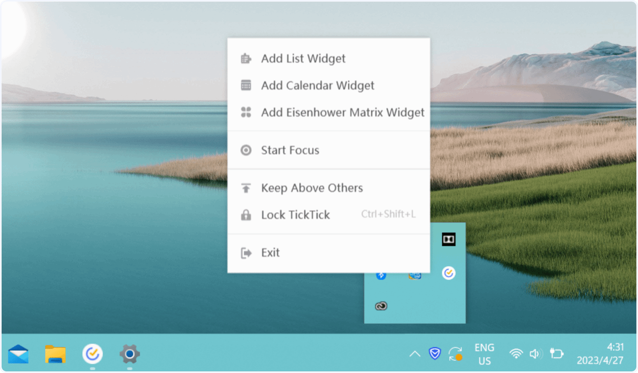 Global Shortcut Keys for Desktop