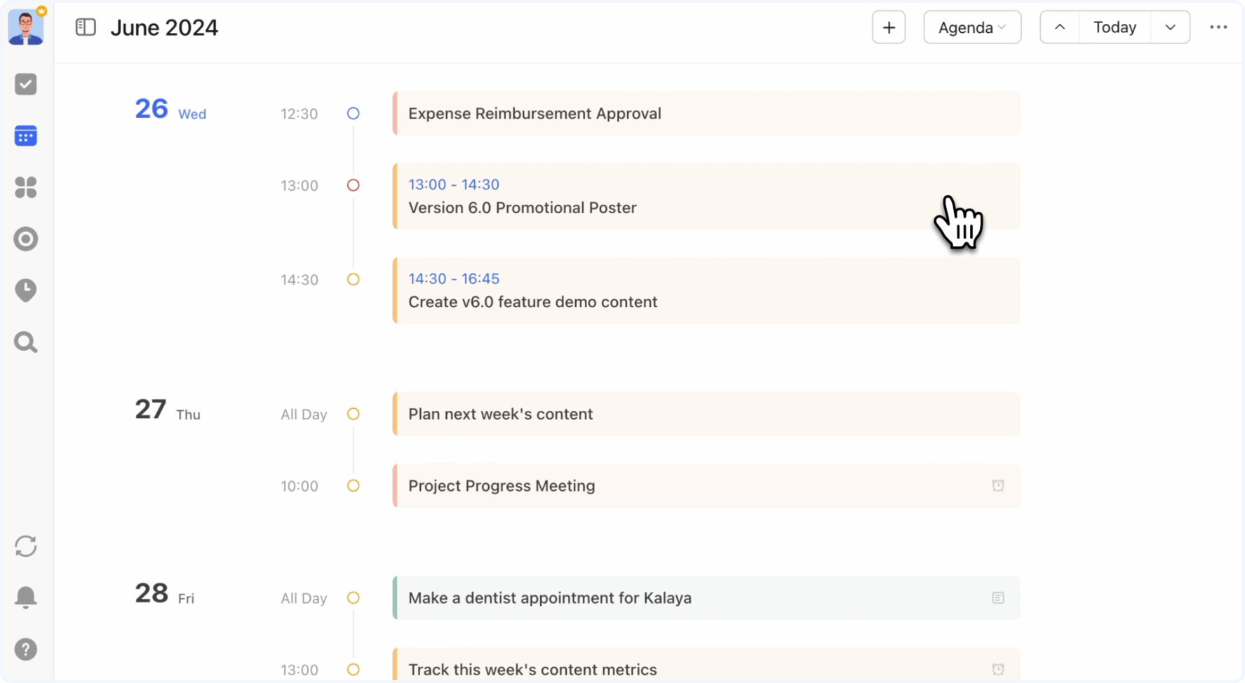 How to enable Agenda View?