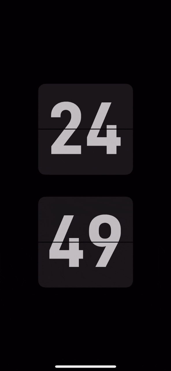 Continuously swipe left to the "Pixel Clock" style.