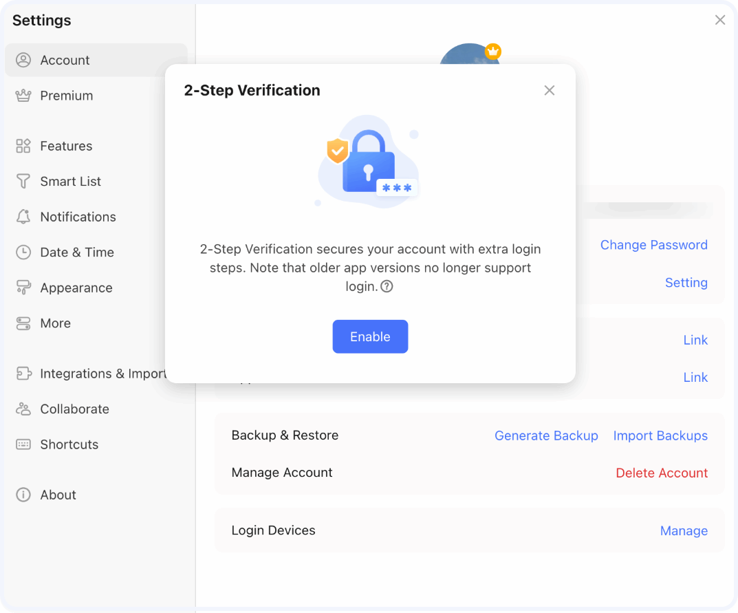 You can choose Email Verification Code or Authenticator App for ...