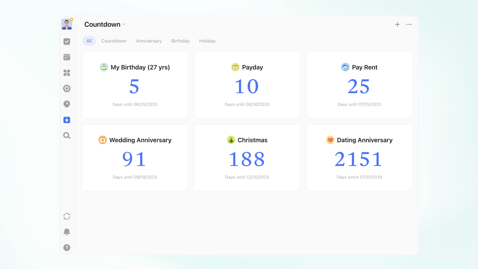 🎉 Countdown | Never Miss an Important Day! (May 12th)