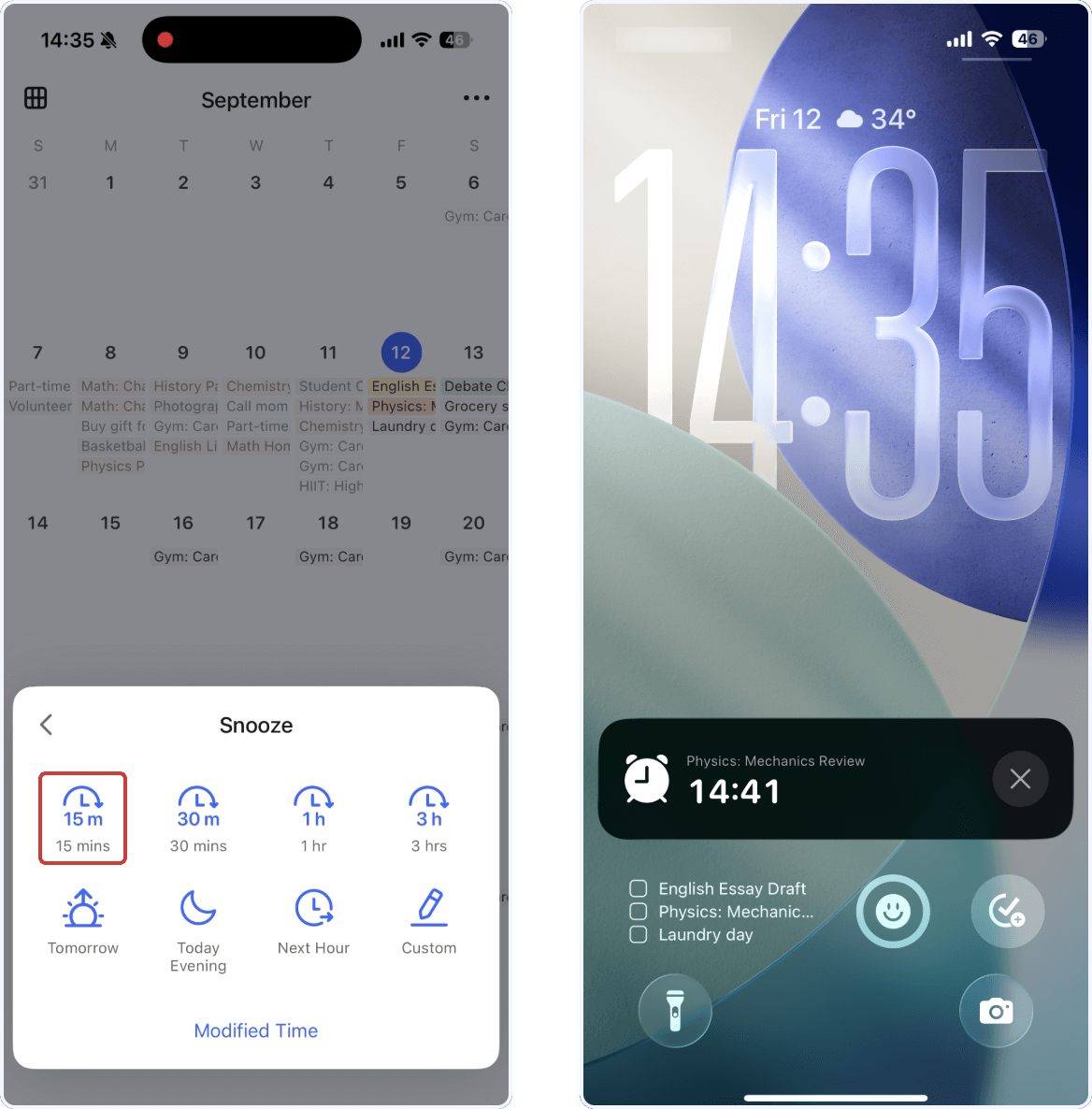 Live Activity Requirements: iOS 16 or later. Make sure the Live Activities permission is enabled ...