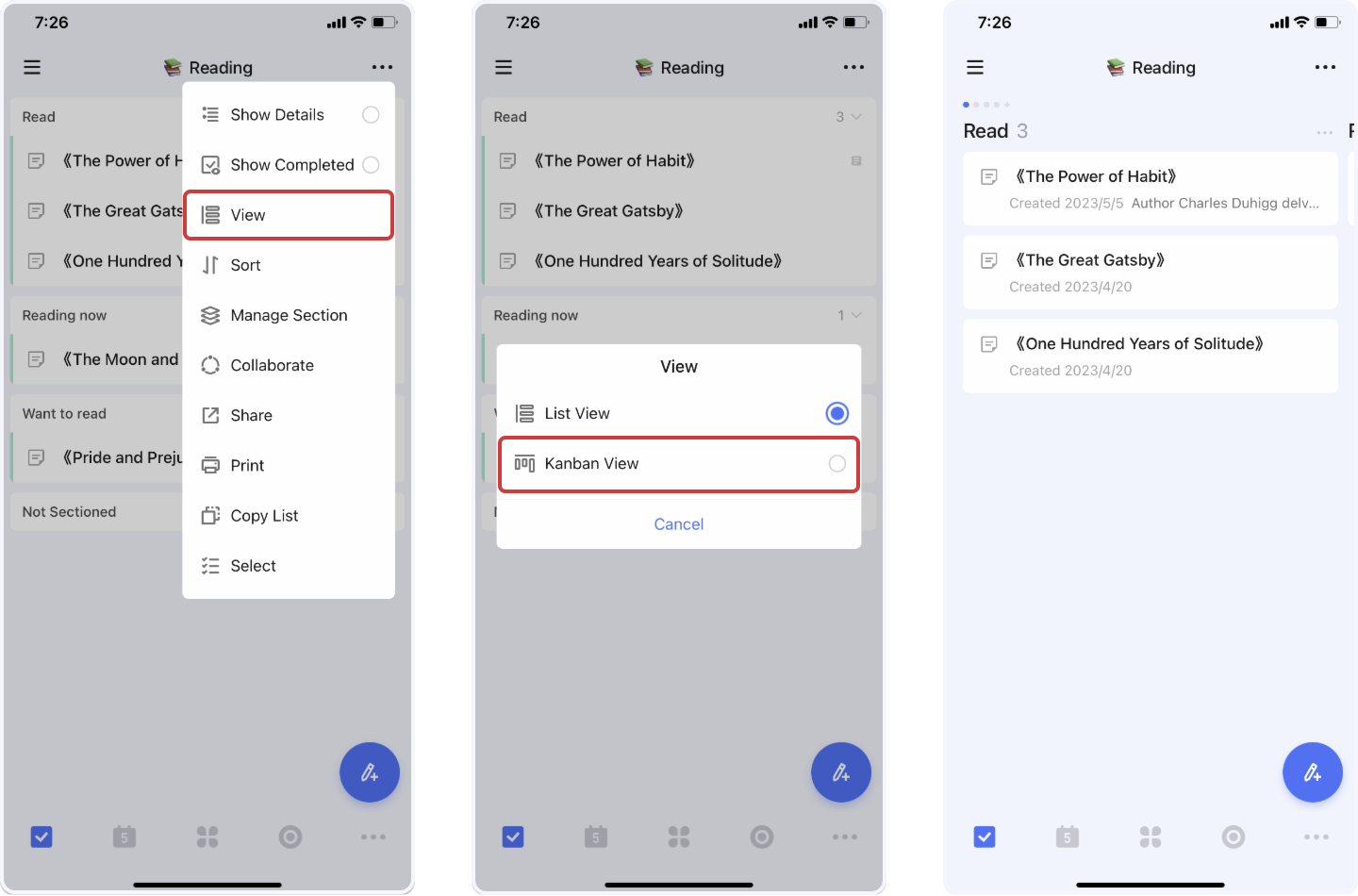 To better manage your notes by category, you can click on the top right ...