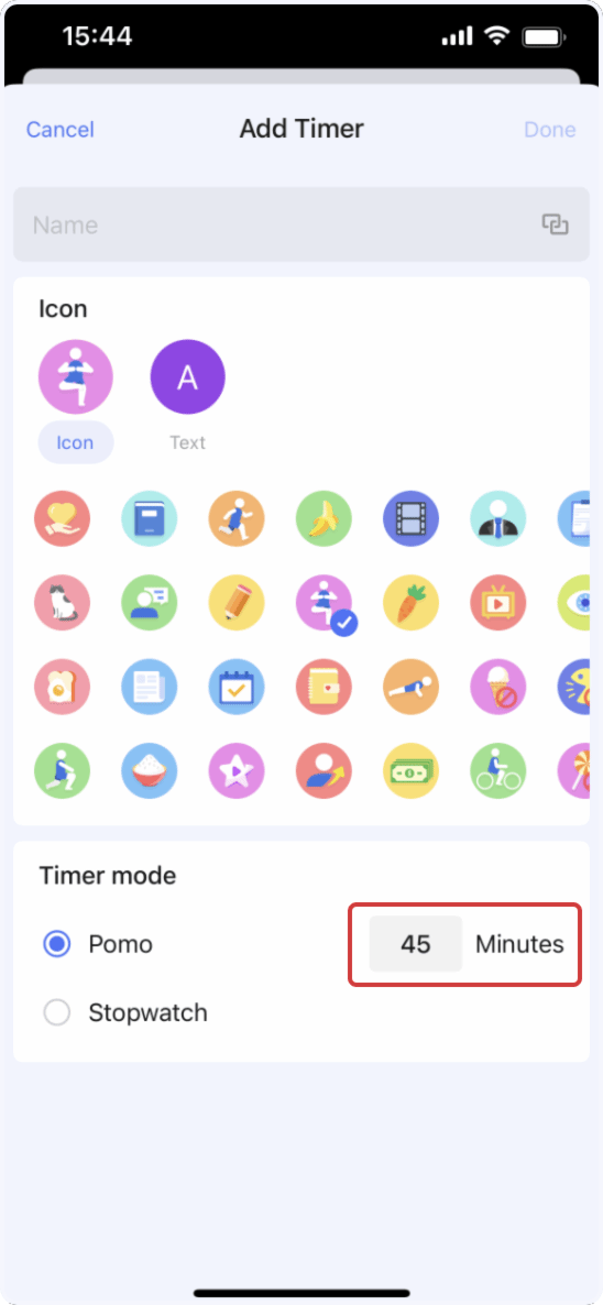 Each Pomodoro session ends exactly on time when you complete the task, which helps you save time ...