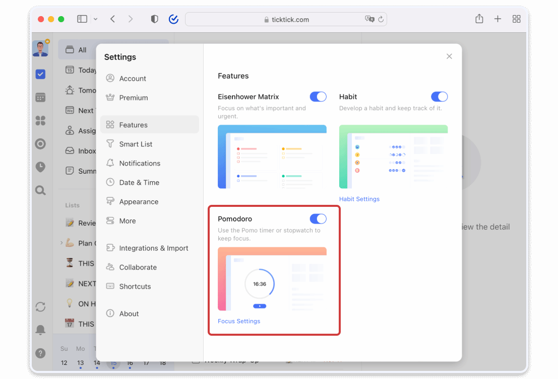 If you begin a focus session on the desktop version, will your mobile ...