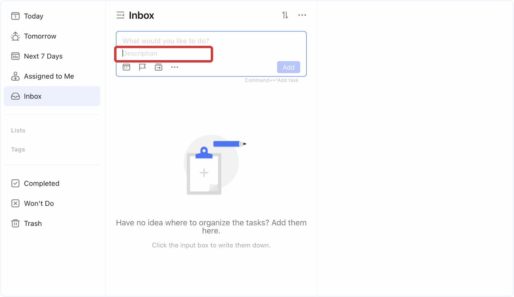 Click the dropdown option on the right side of the input box to quickly ...