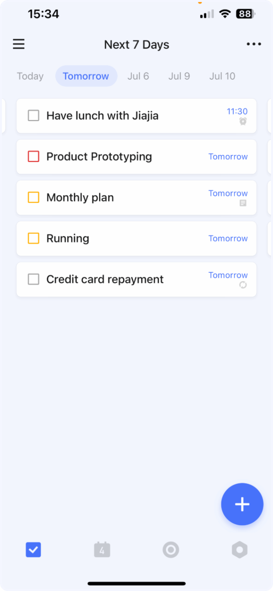 Click the "+" icon in the top right corner of the "Section" to add ...