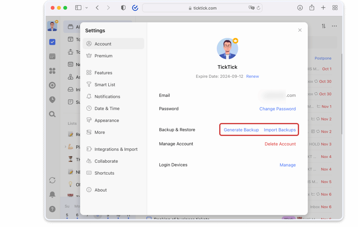 Import from Other Applications