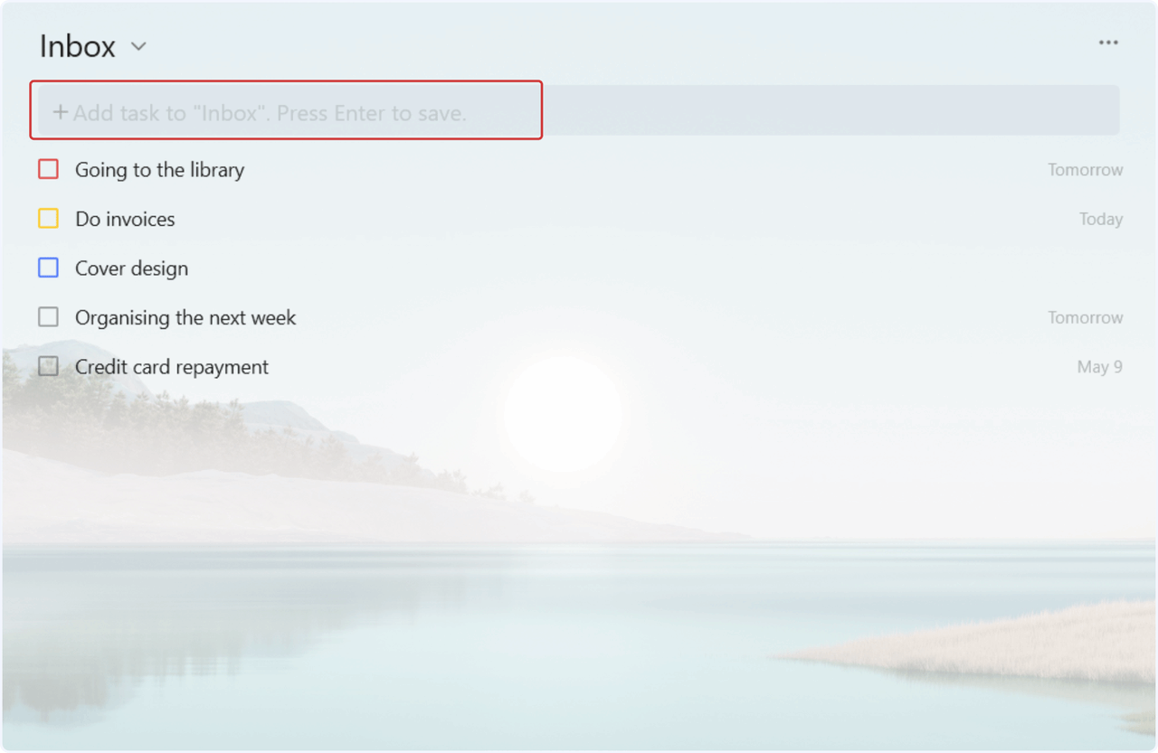 How to add a TickTick widget?