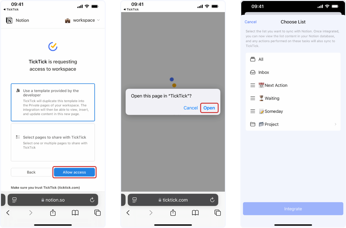 Choose Method 1 Use a template provided by the developer. In the Choose List Page, select the ...