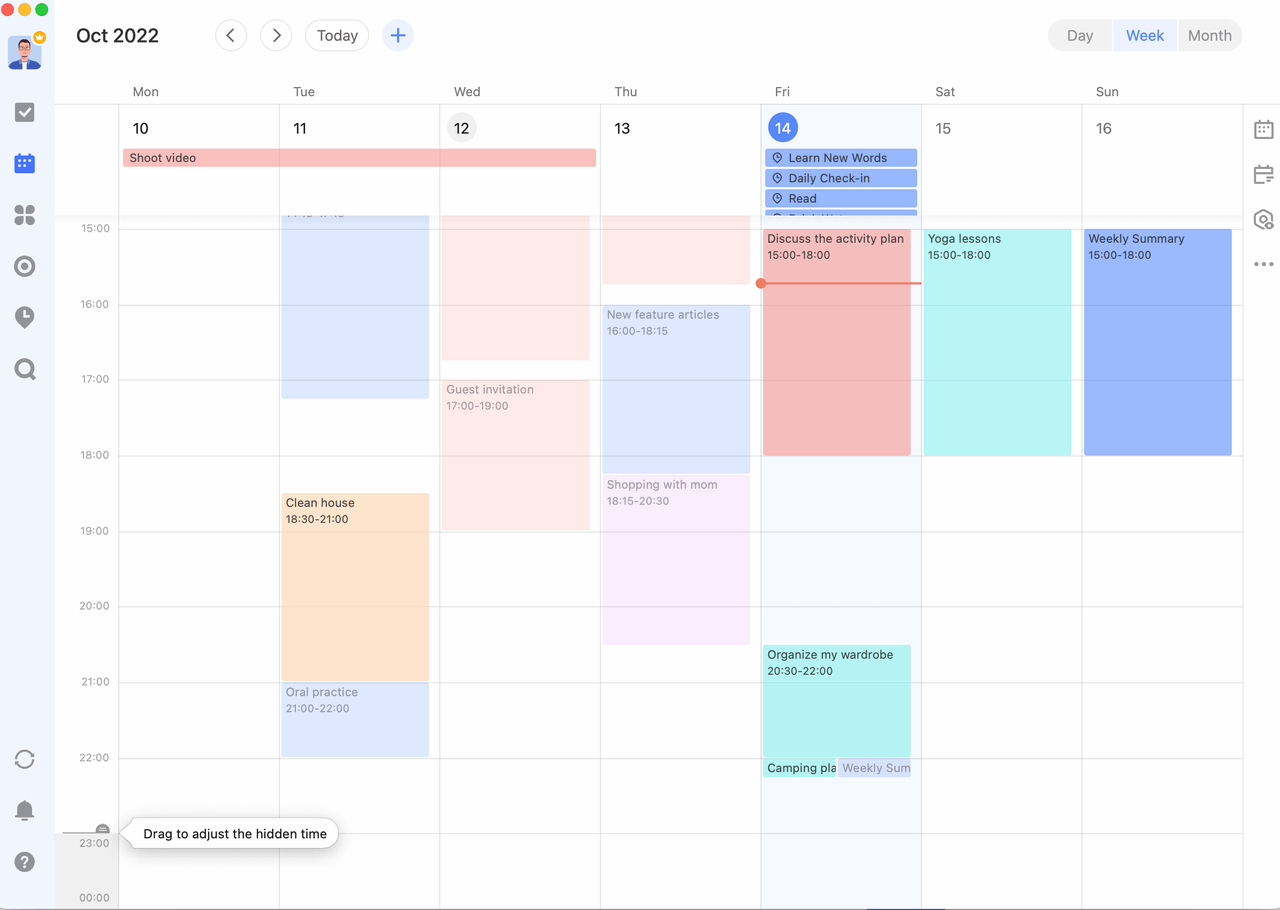 Why can't I check off a recurring task in the calendar view?