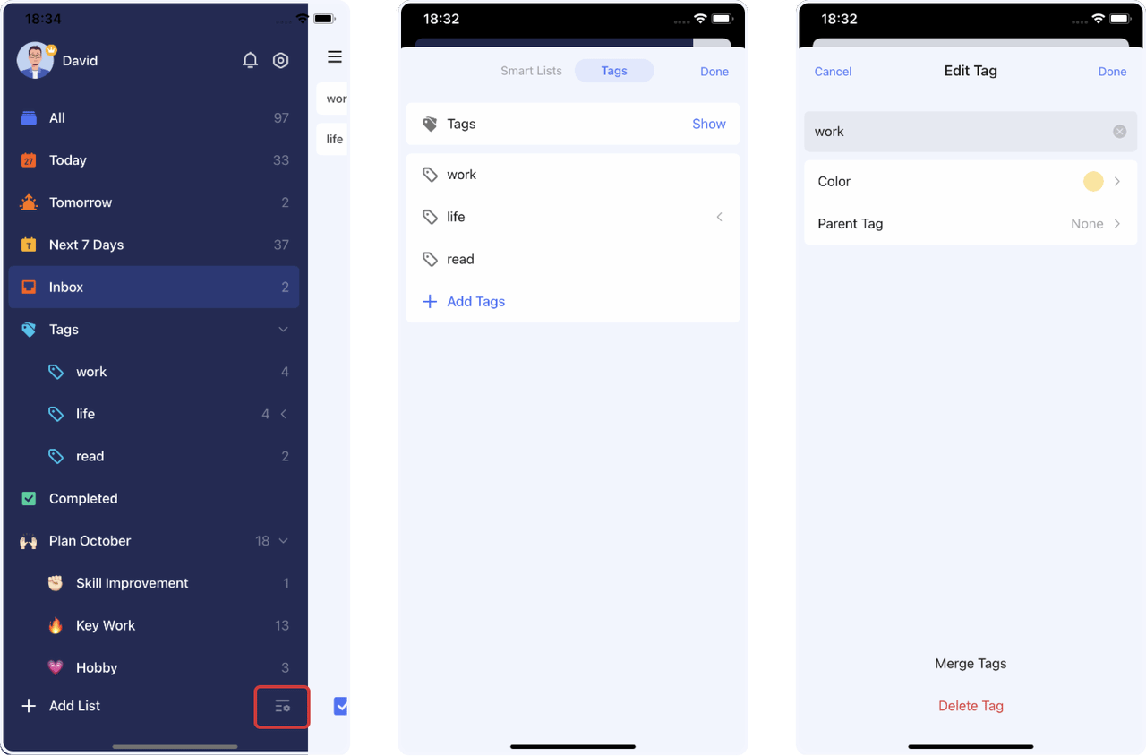 Create Second-Level Tags